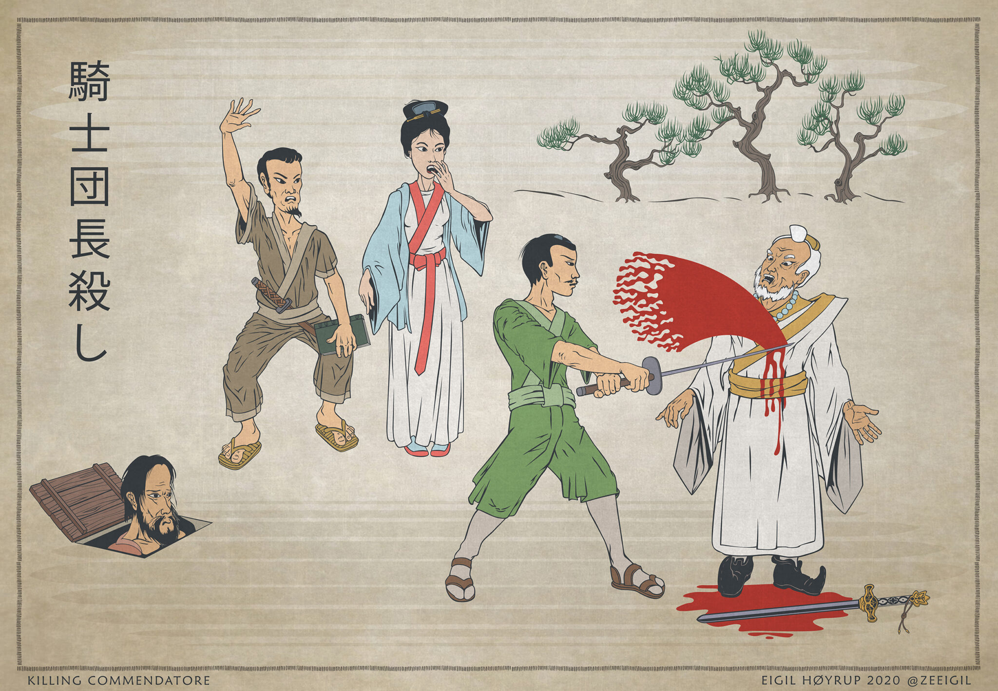 騎士団長殺し – Killing commendatore – Eigil Høyrup